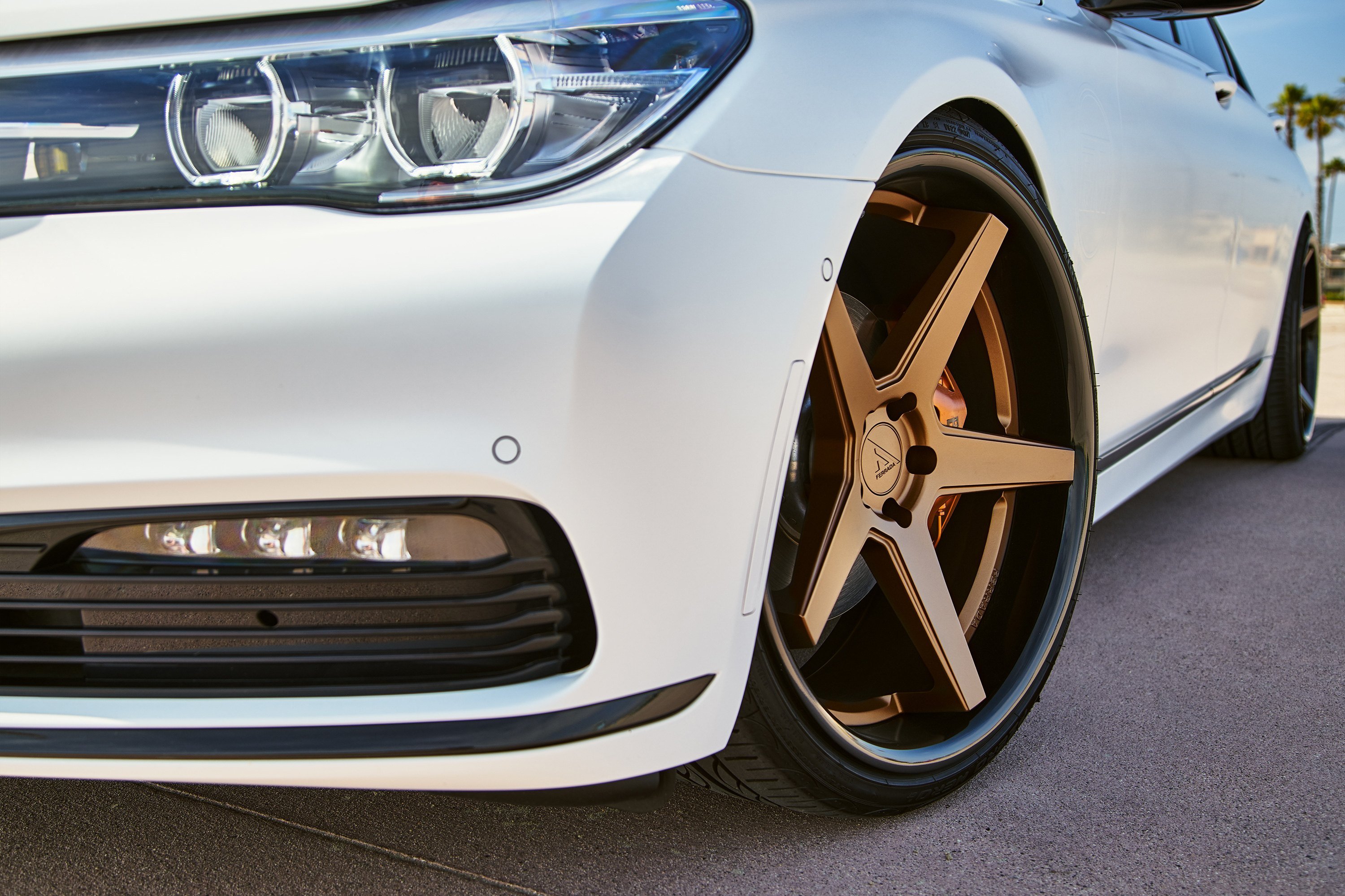 FERRADA® FR3 Wheels - Matte Bronze Rims