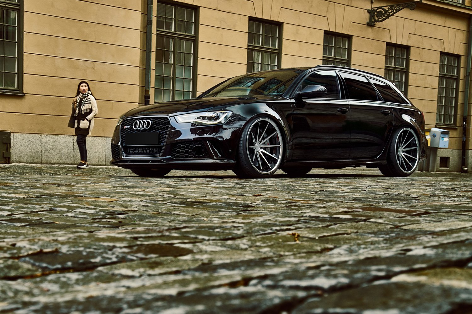 FERRADA® FR4 Wheels - Black with Machined Face Rims