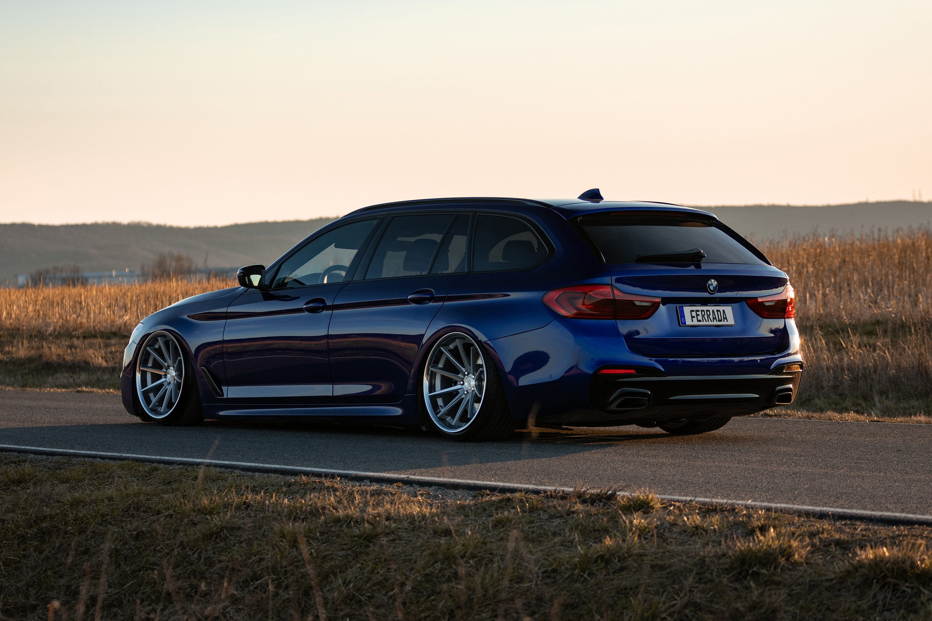 FERRADA® FR4 Wheels - Machined Silver Rims