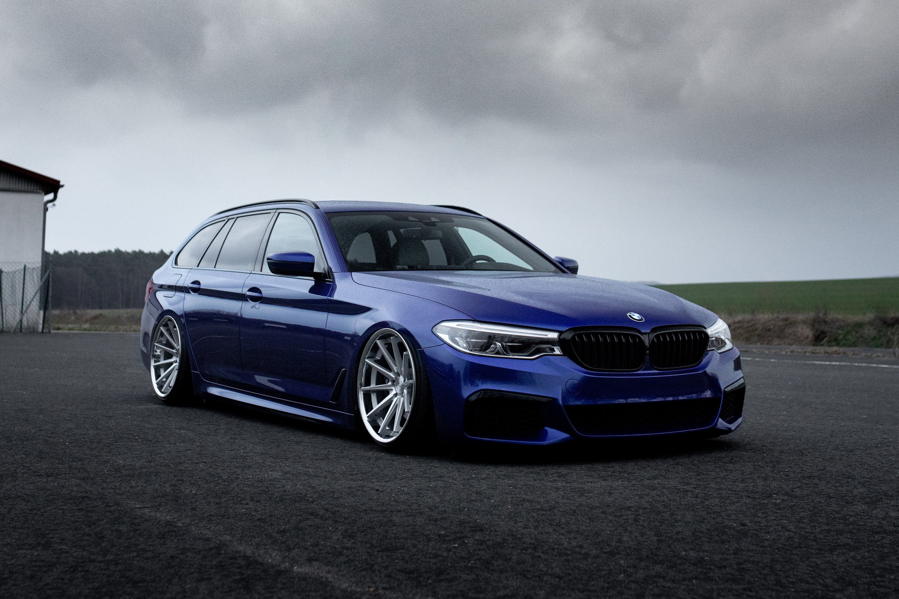 FERRADA® FR4 Wheels - Machined Silver Rims