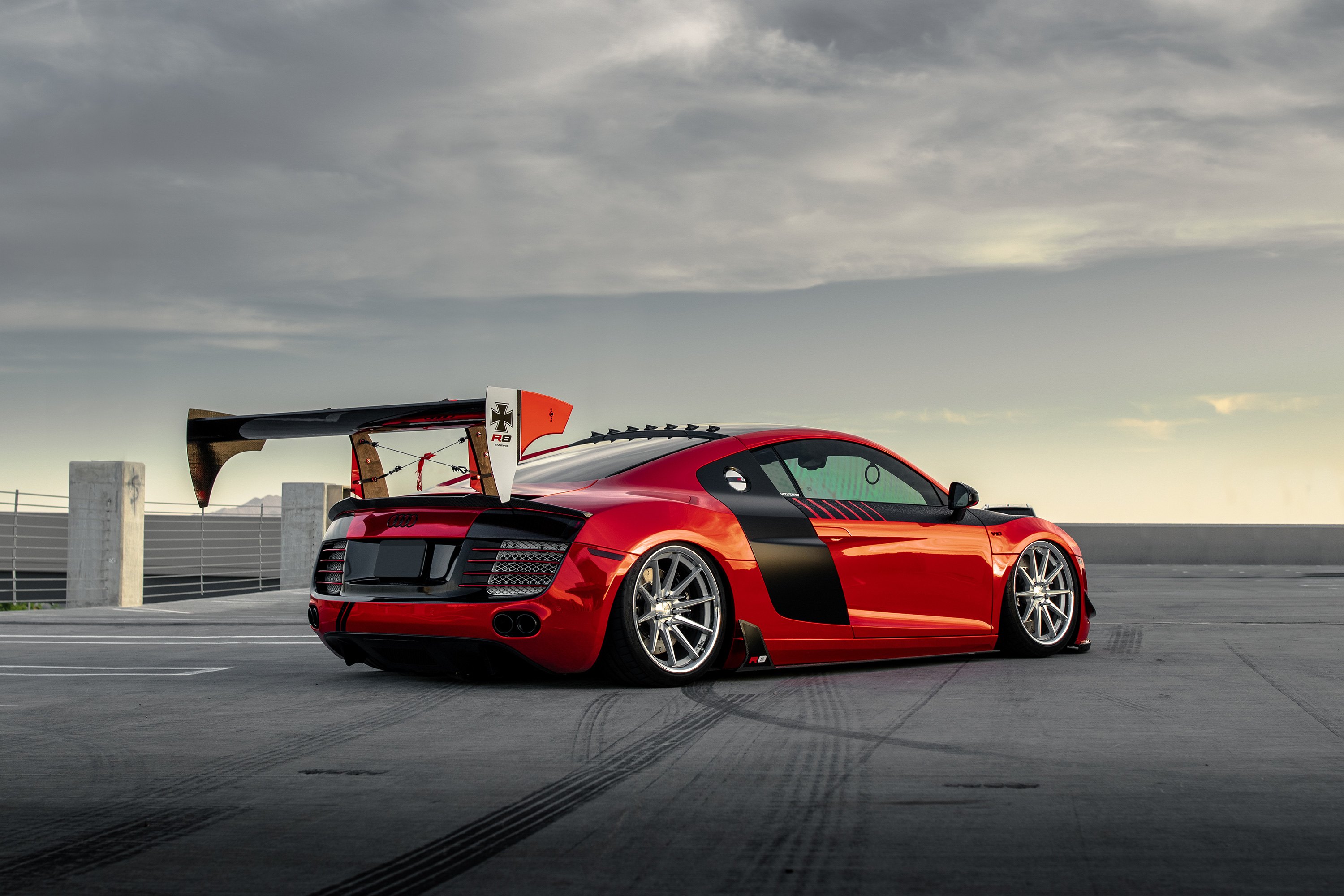 FERRADA® FR4 Wheels - Machined Silver Rims