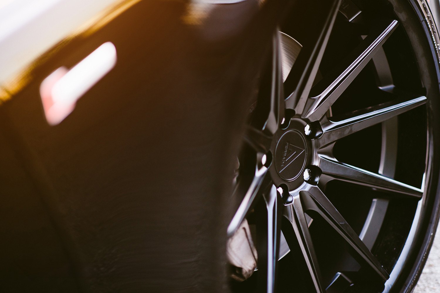 FERRADA® FR4 Wheels - Matte Black Rims