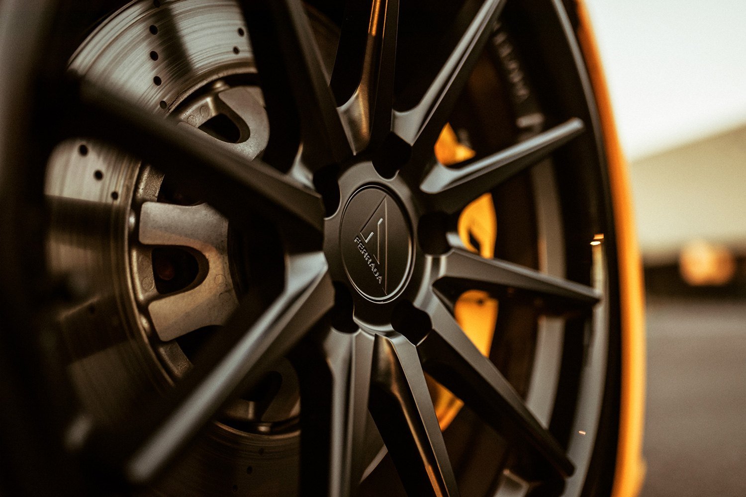 FERRADA® FR4 Wheels - Matte Black Rims