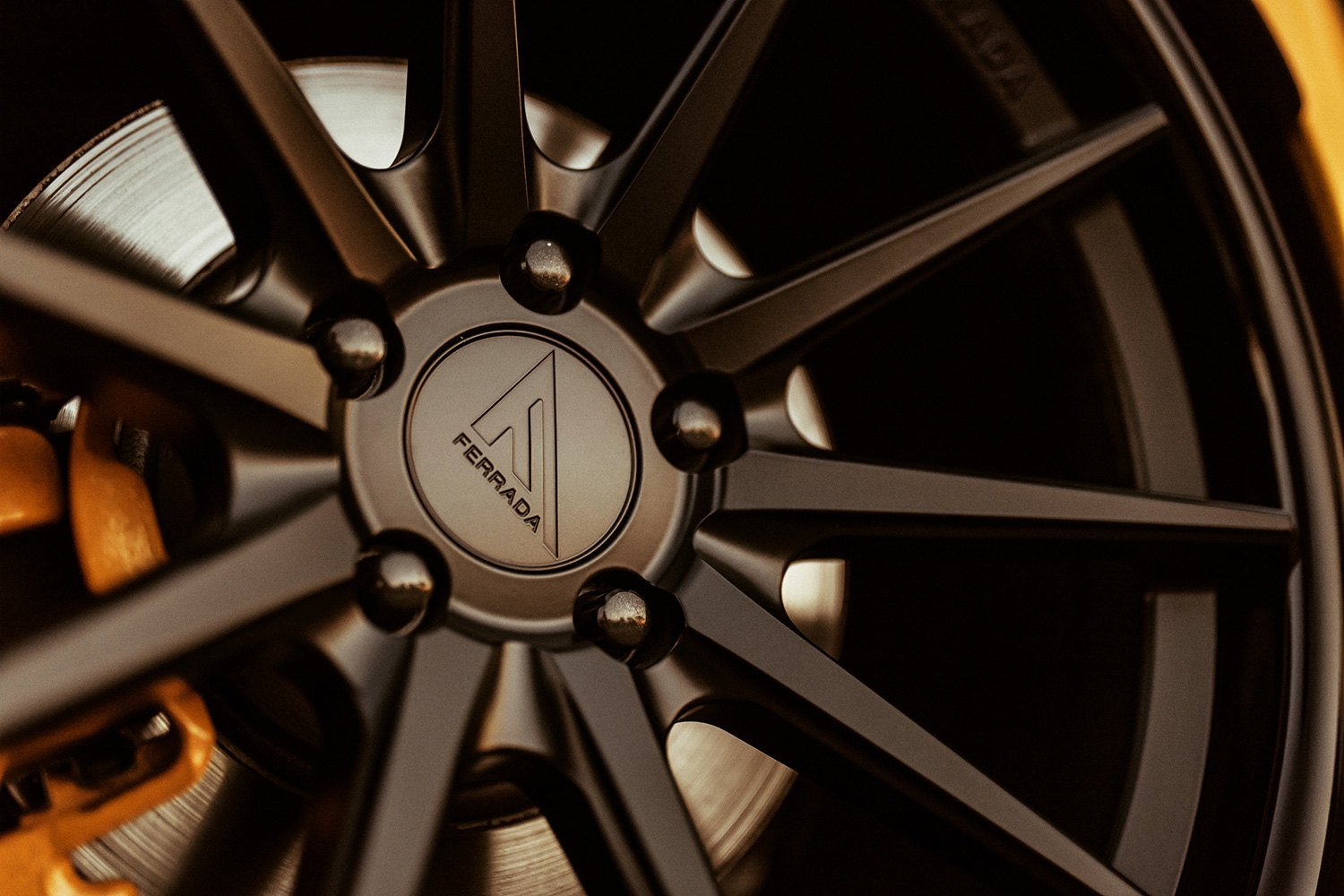 FERRADA® FR4 Wheels - Matte Black Rims