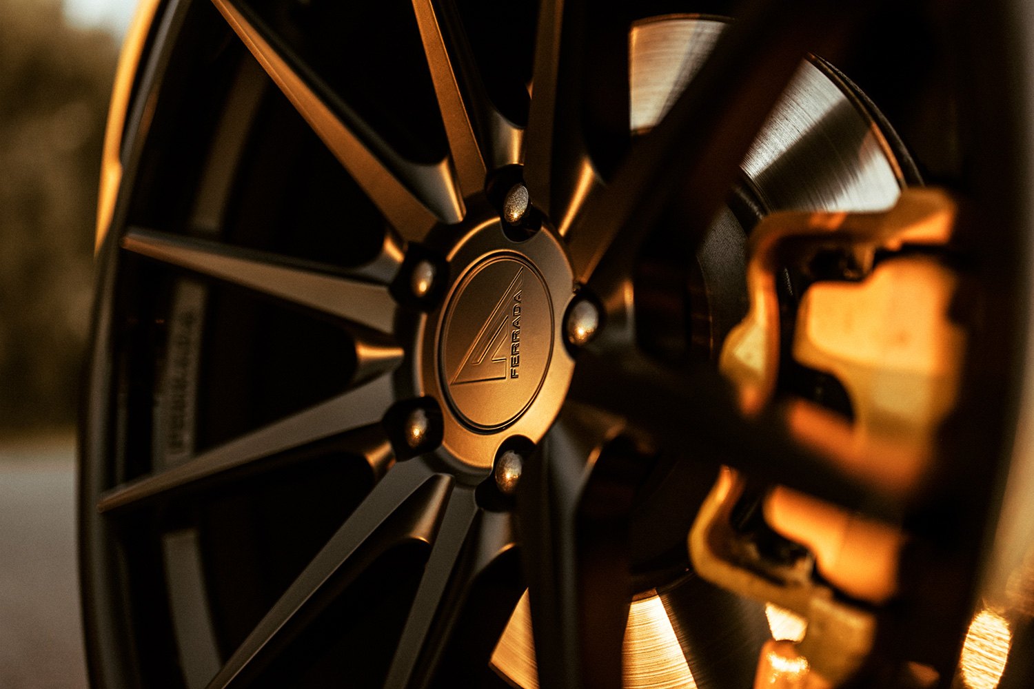 FERRADA® FR4 Wheels - Matte Black Rims