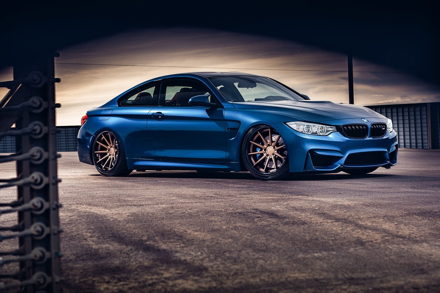 FERRADA® FR4 Wheels - Matte Bronze Rims