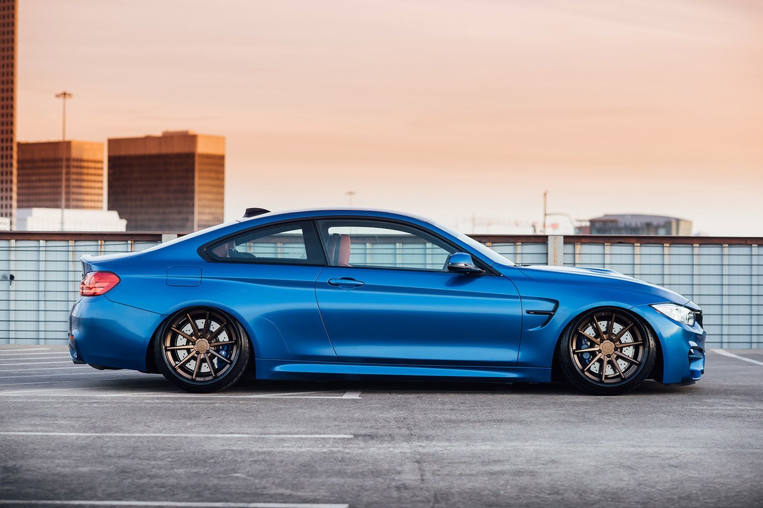 FERRADA® FR4 Wheels - Matte Bronze Rims