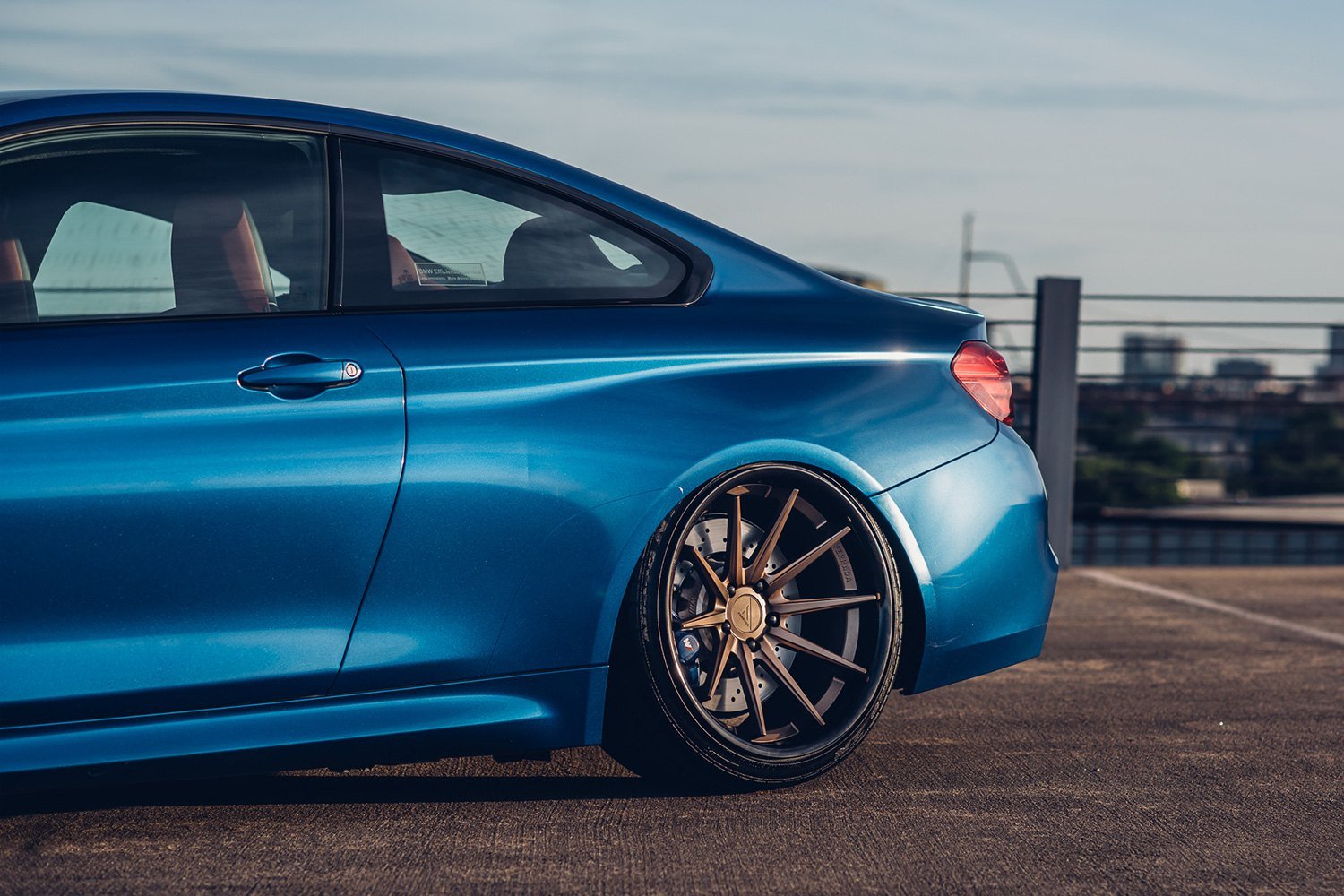 FERRADA® FR4 Wheels - Matte Bronze Rims