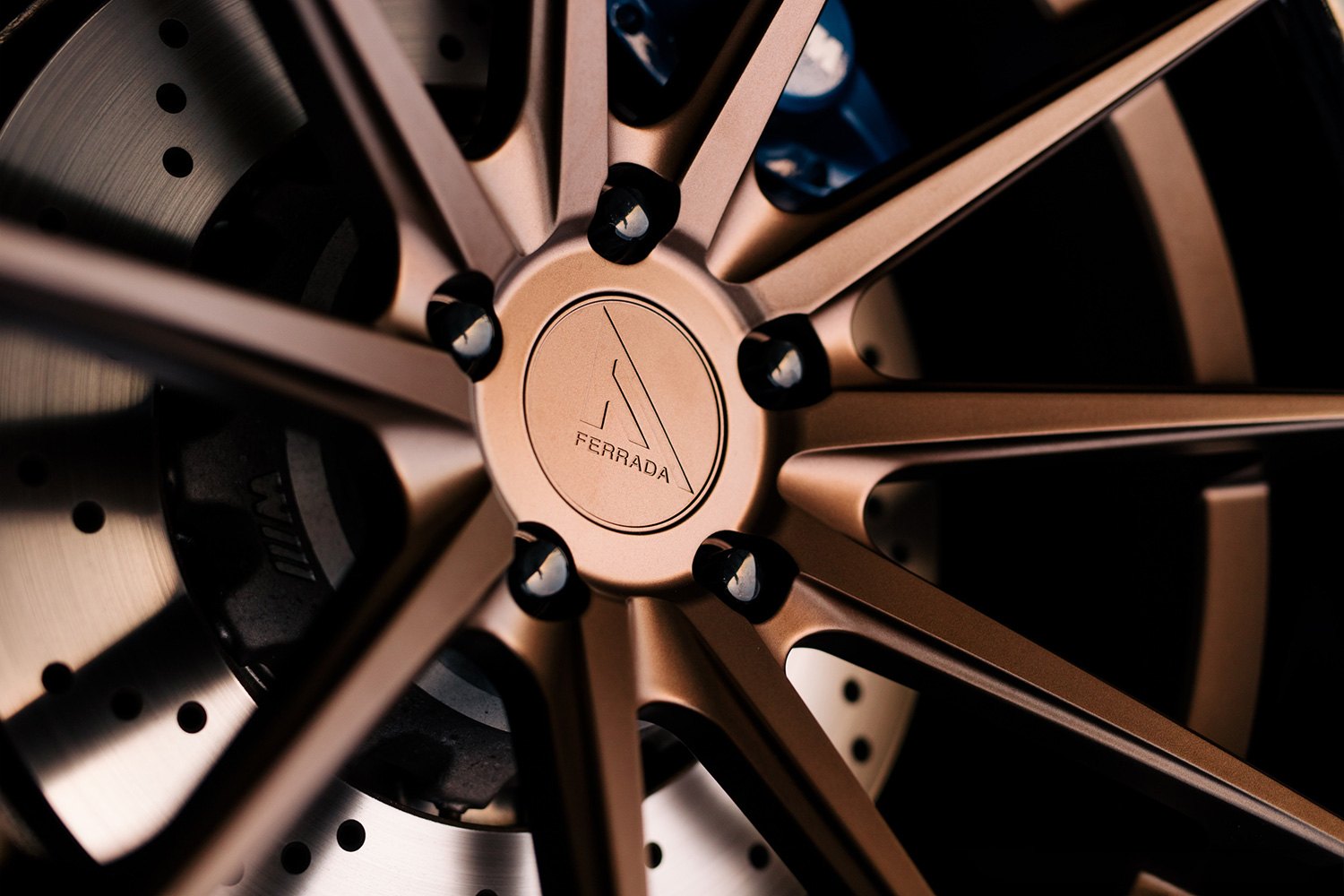 FERRADA® FR4 Wheels - Matte Bronze Rims