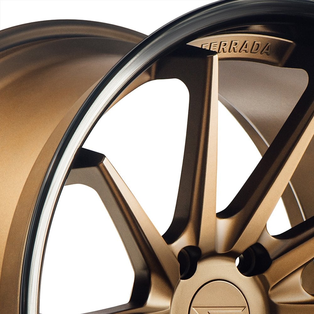FERRADA® FR4 Wheels - Matte Bronze Rims