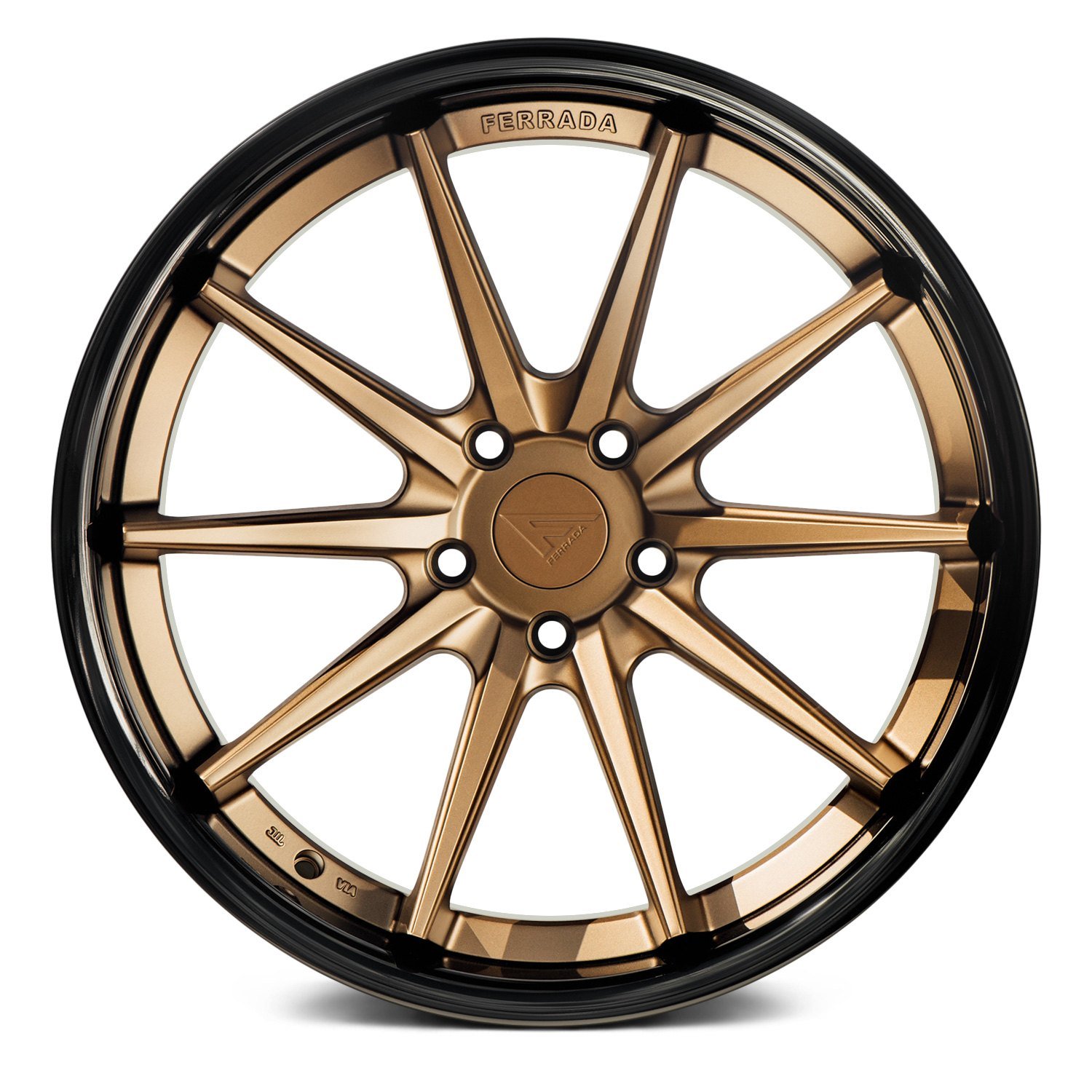 FERRADA® FR4 Wheels - Matte Bronze Rims
