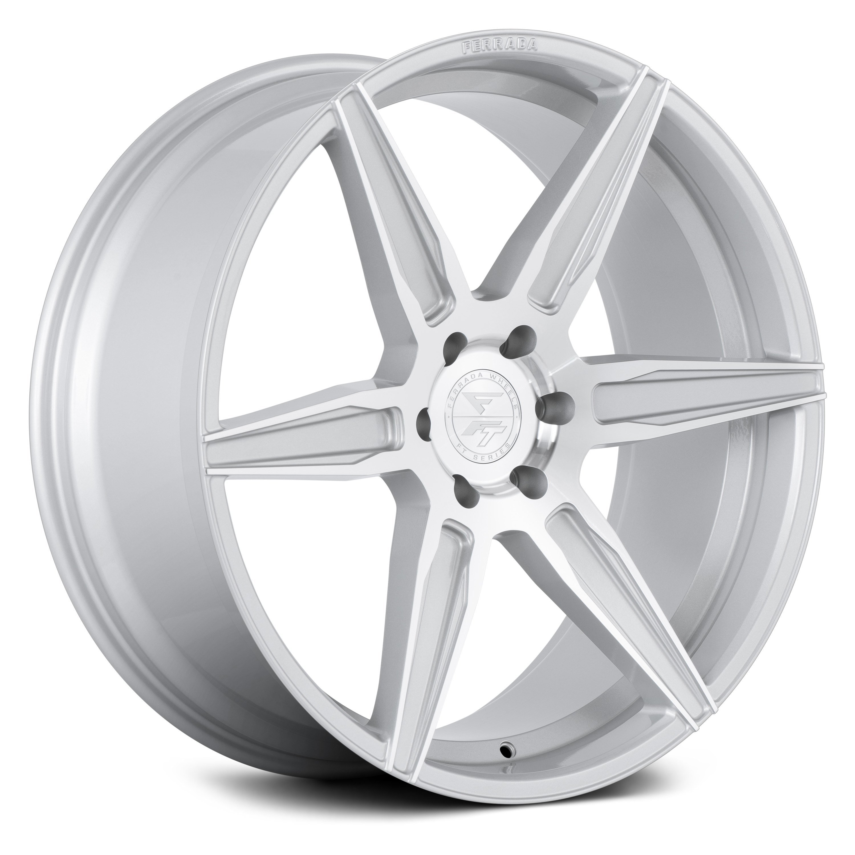 FERRADA® FT2 Wheels - Machined Silver Rims