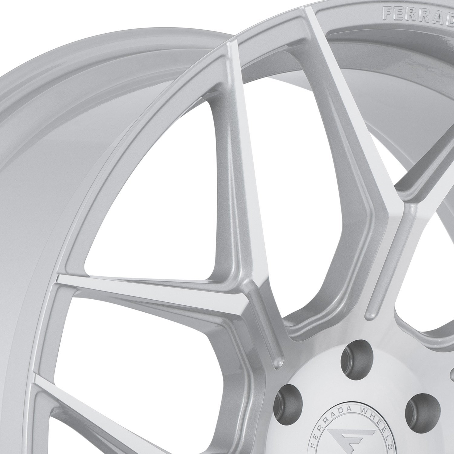 FERRADA® FT3 Wheels - Machined Silver Rims - FT322956135MS20