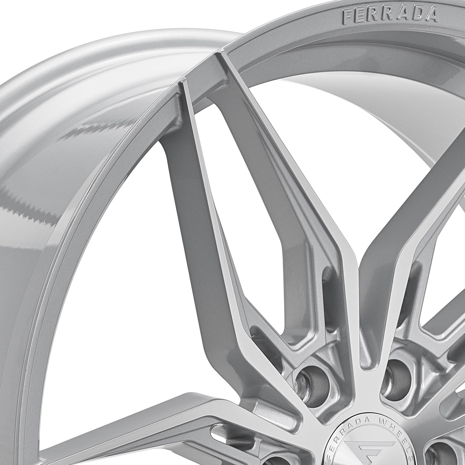 FERRADA® FT5 Wheels - Machined Silver Rims