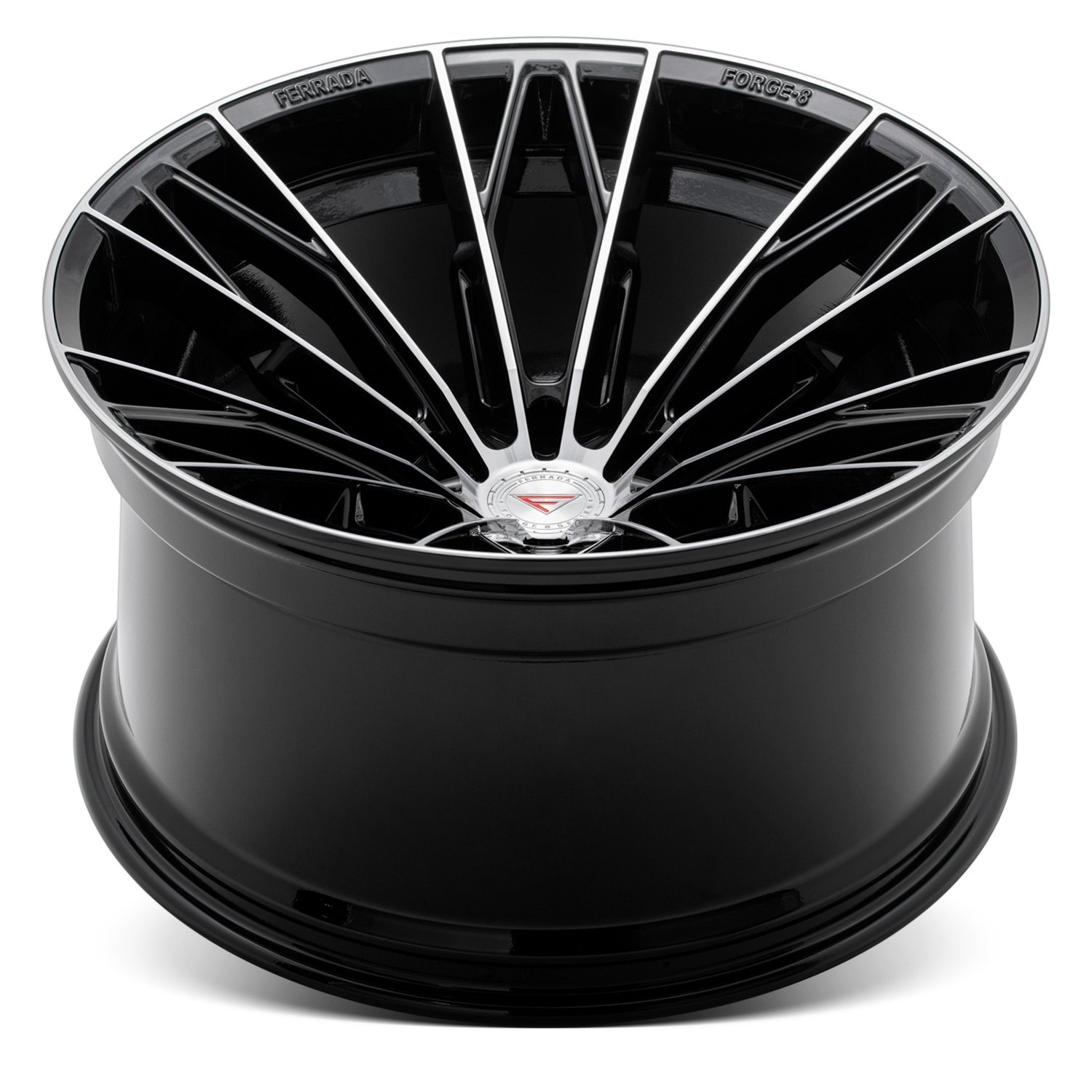 FERRADA® FTR11 Wheels - Black with Machined Face Rims