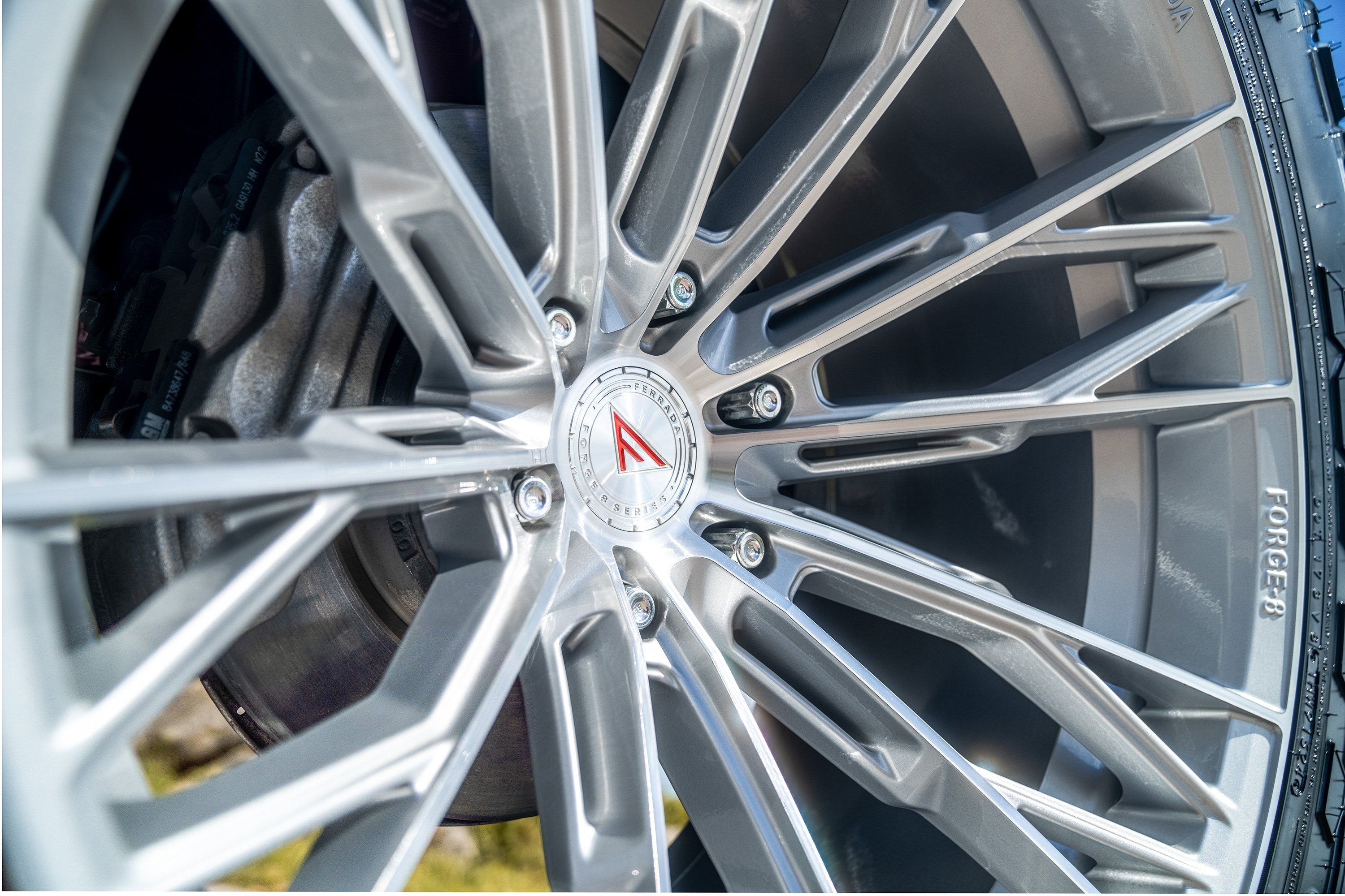 FERRADA® FTR11 Wheels - Machined Silver Rims