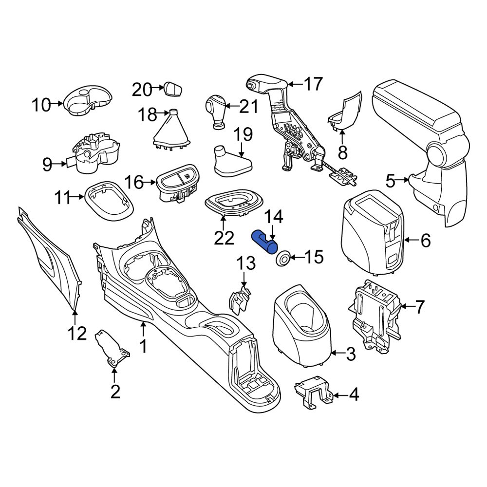 Fiat OE 4685590 - 12 Volt Accessory Power Outlet