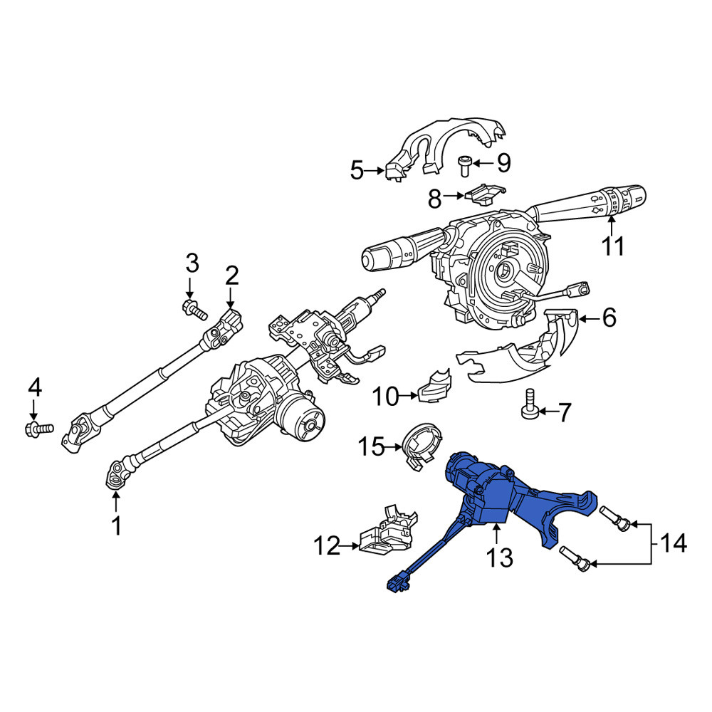 Fiat OE 68539348AA - Ignition Switch