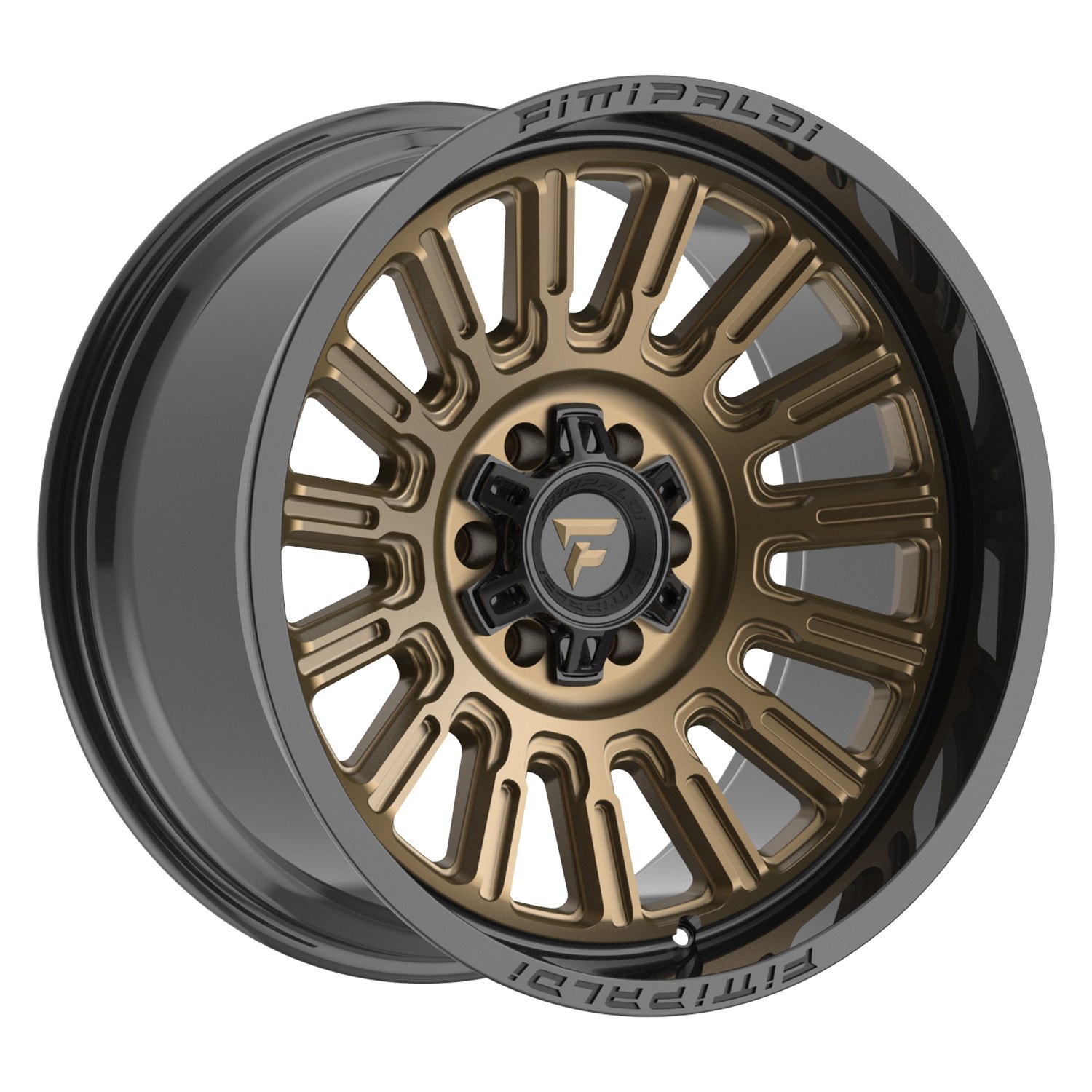 FITTIPALDI OFF-ROAD® FA24ZB Wheels - Satin Bronze with Black Ring Rims ...