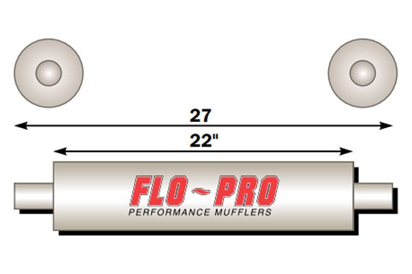 Flo-Pro® 1016 - Exhaust Muffler
