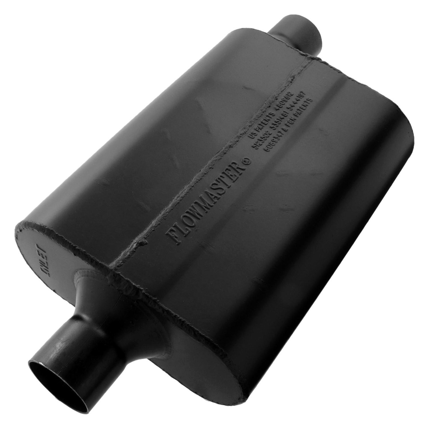 Flowmaster® 942447 - Super 44 Series Delta Flow™ Aluminized Steel Oval ...