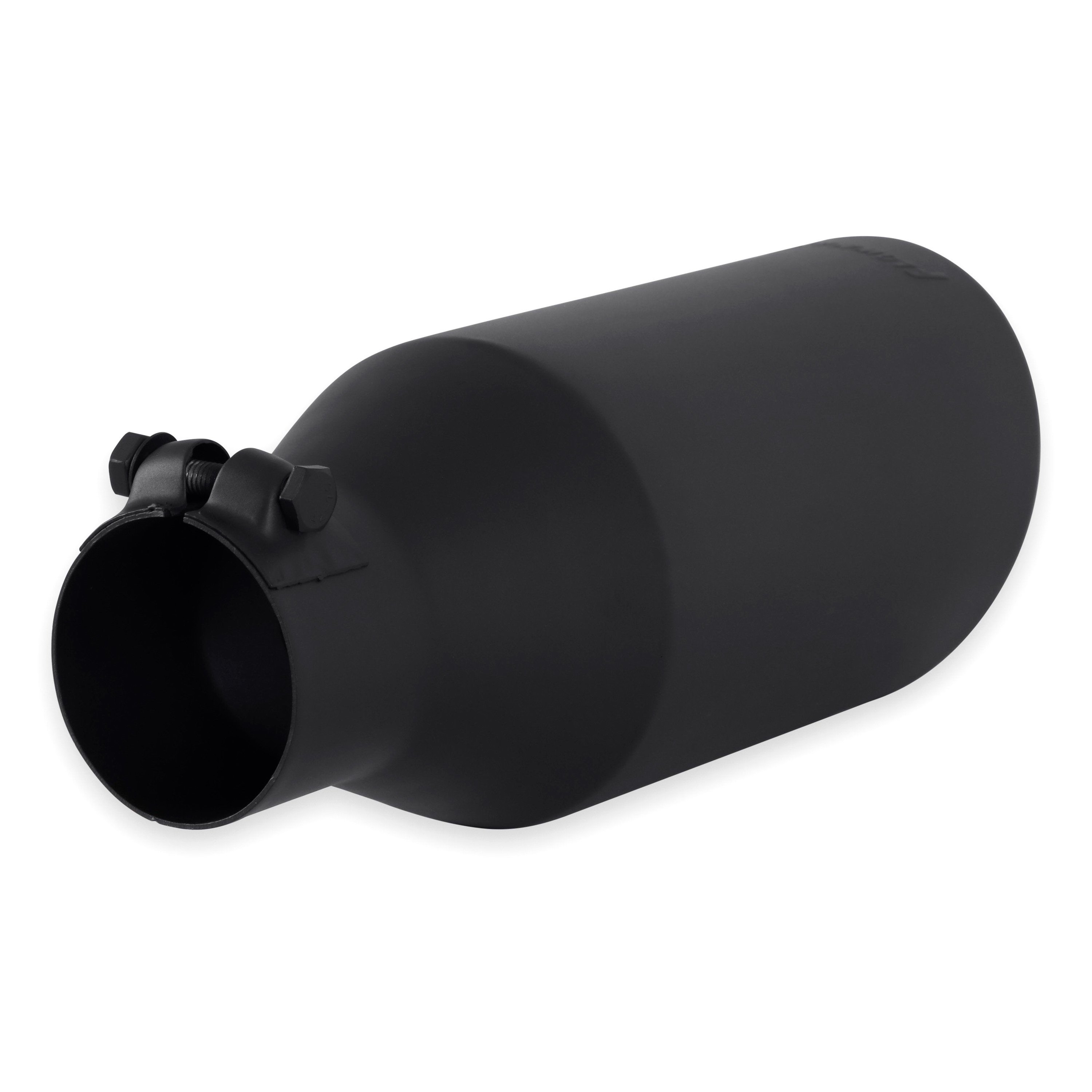 Flowmaster® - Round Angle Cut Exhaust Tip with Embossed Logo