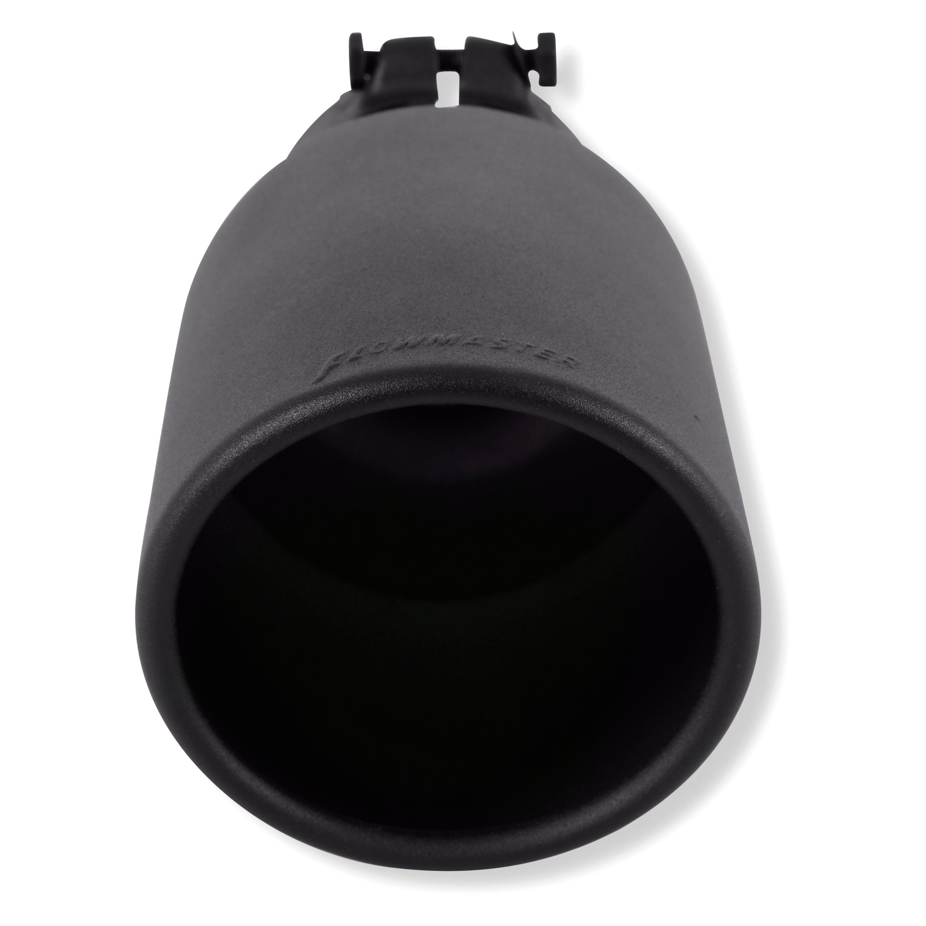 Flowmaster® - Round Angle Cut Exhaust Tip with Embossed Logo