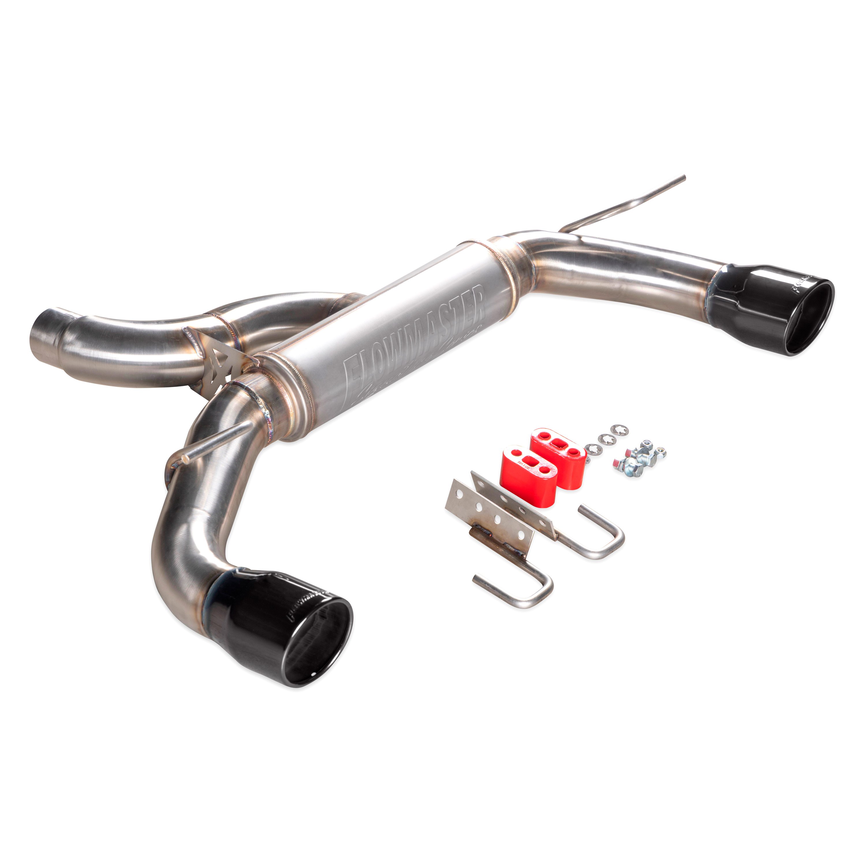 Flowmaster® 738123 - Signature Series™ 304 SS Axle-Back Exhaust System ...