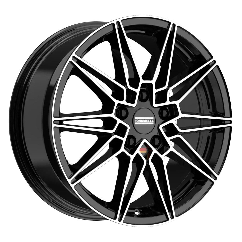 FONDMETAL® FMI08 THOE Wheels - Gloss Black with Machined Face Rims ...