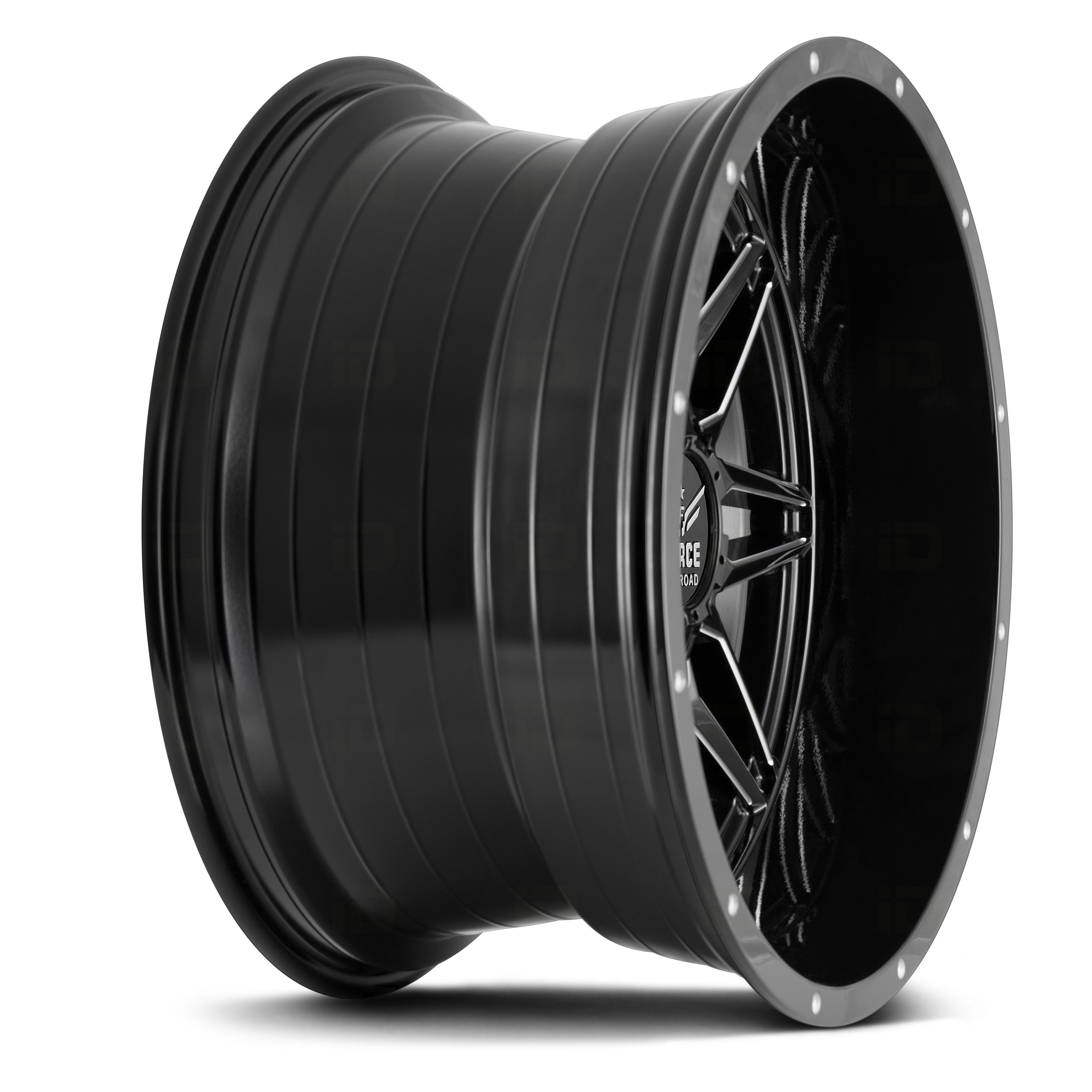 FORCE OFF-ROAD® F10 Wheels - Black with Milled Accents Rims