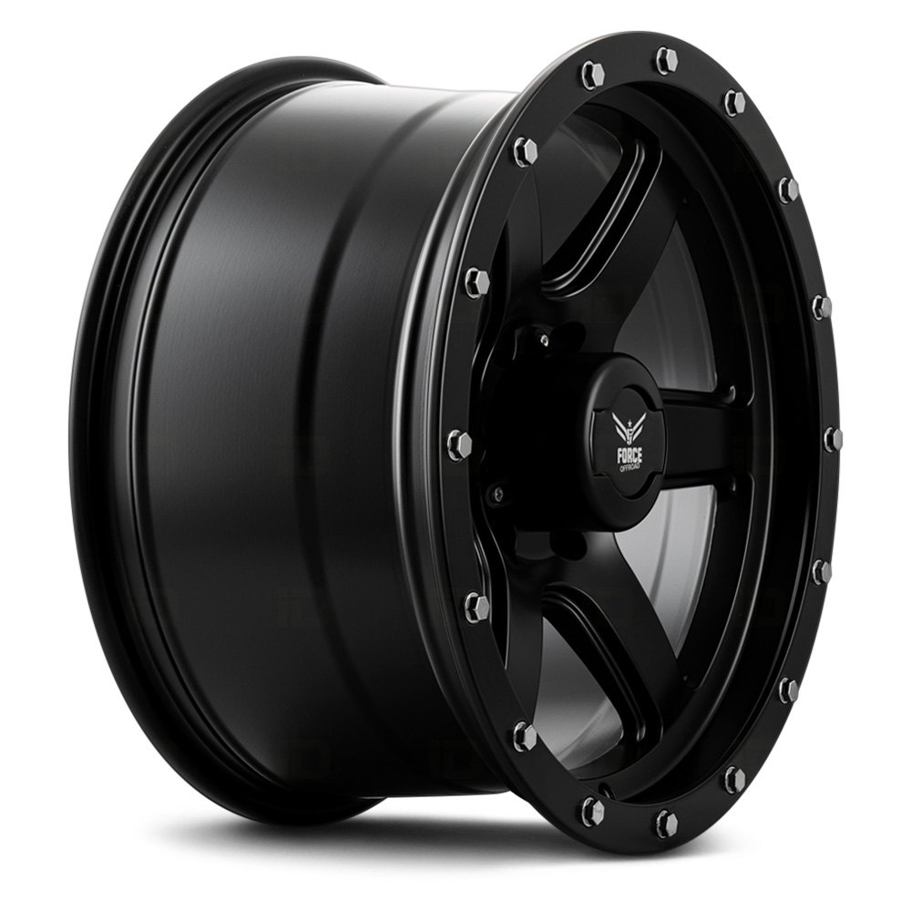 FORCE OFF-ROAD® F18 Wheels - Matte Black Rims