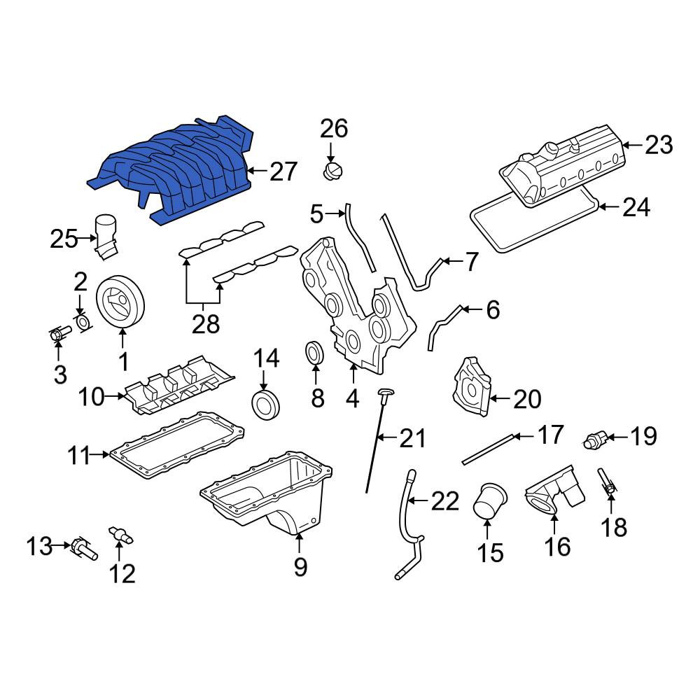 Ford OE AR3Z9424C - Engine Intake Manifold