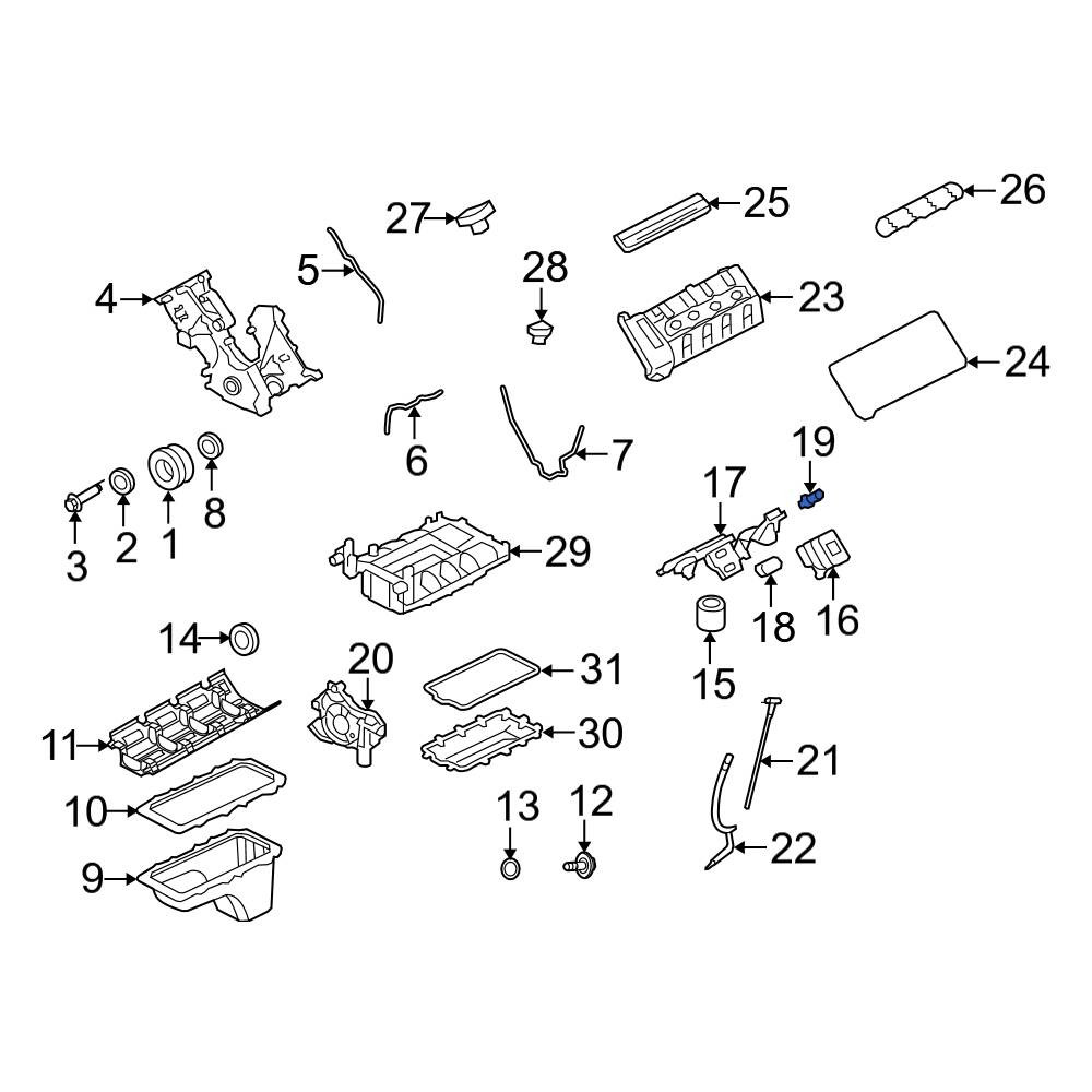 Ford OE GC3Z9278B - Engine Oil Pressure Switch