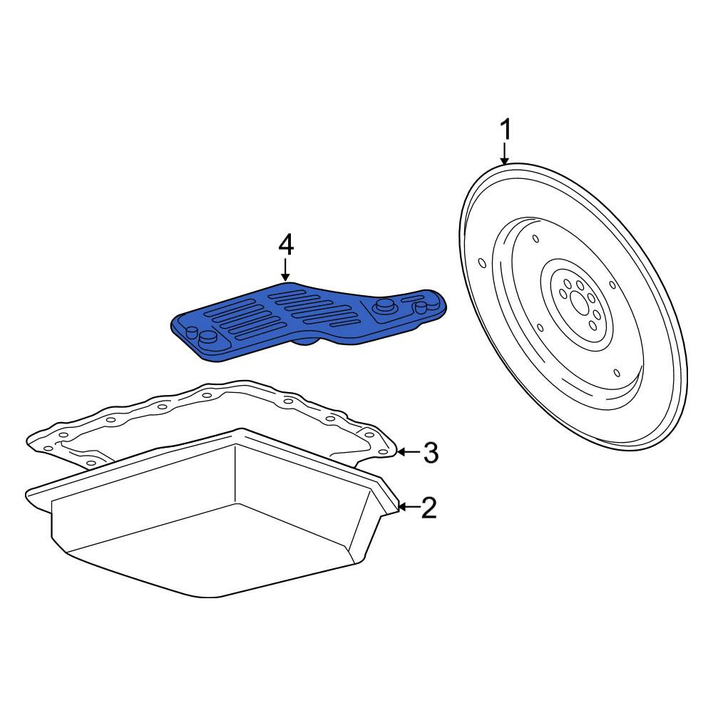 Ford OE HL3Z7A098A - Transmission Oil Filter