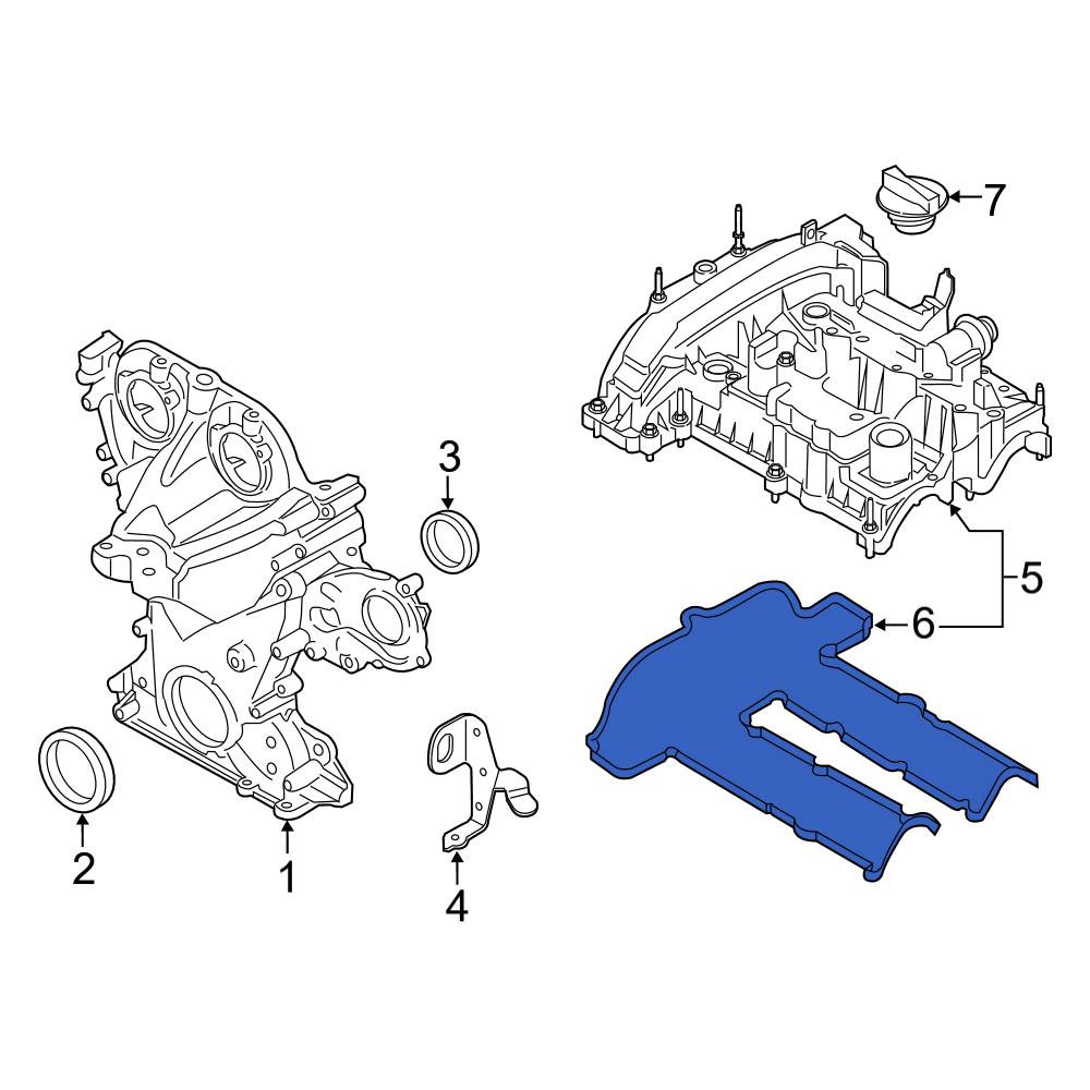 Ford OE CM5Z6584B - Engine Valve Cover Gasket
