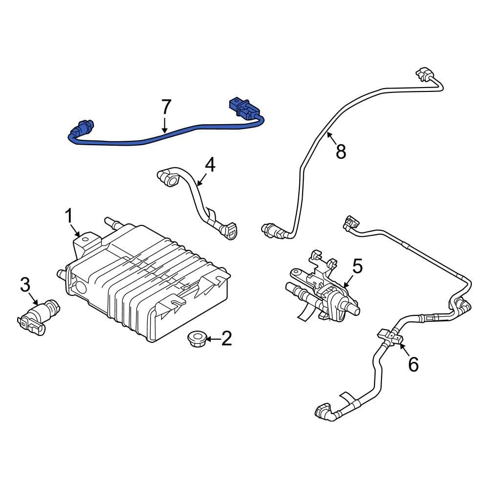 Ford OE F1FZ9F472A - Front Right Oxygen Sensor