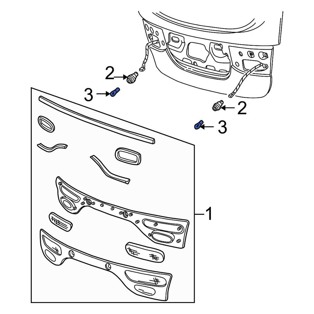 Ford OE F4CZ13466A - Front Turn Signal Light Bulb