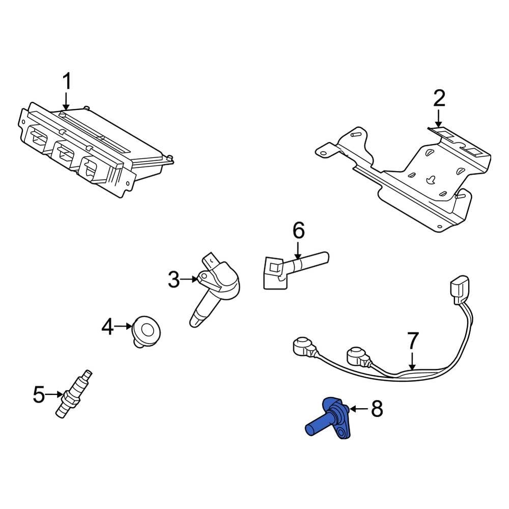 Ford OE AT4Z6B288A - Engine Camshaft Position Sensor