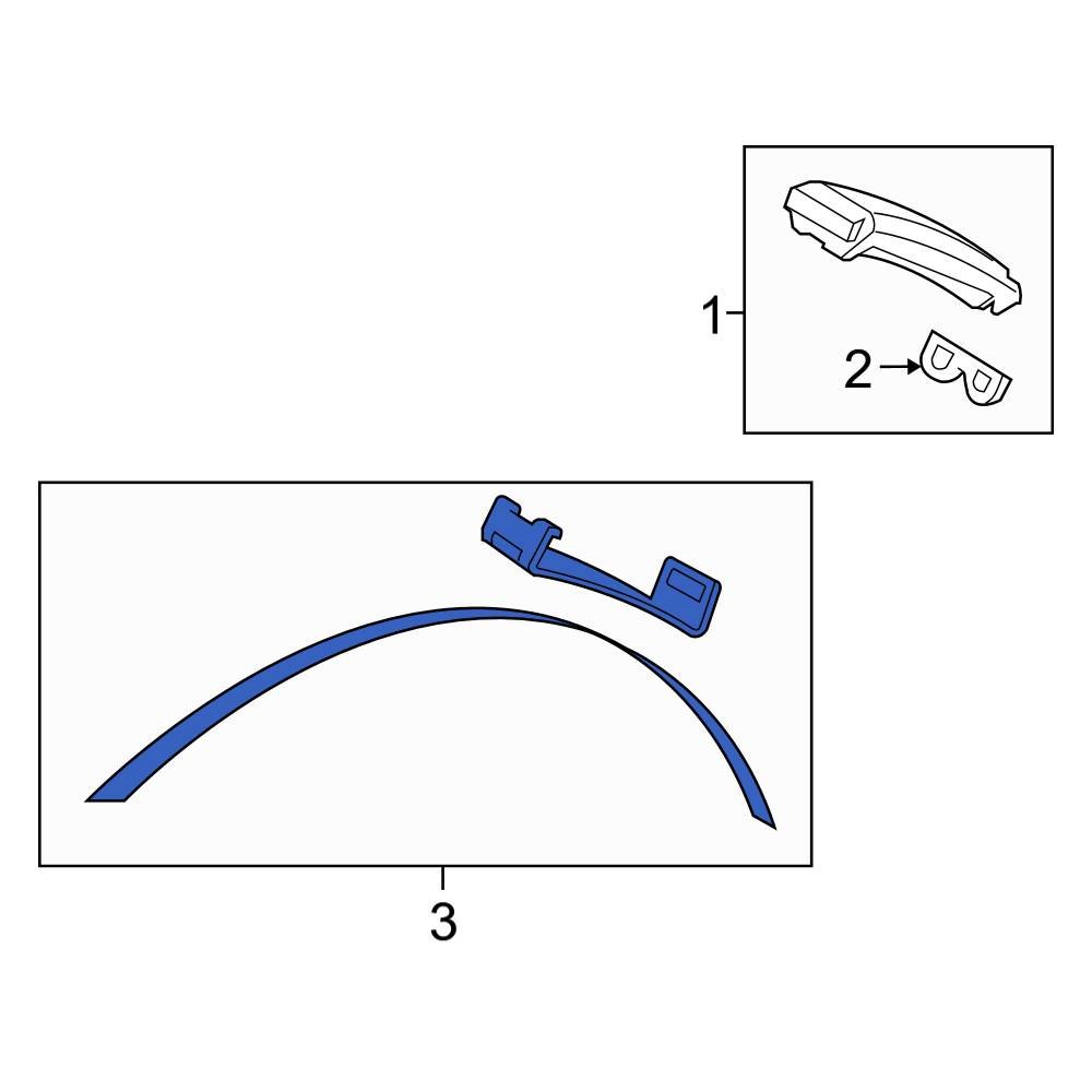 Ford OE 6F2Z1A193D - Tire Pressure Monitoring System (TPMS) Sensor ...
