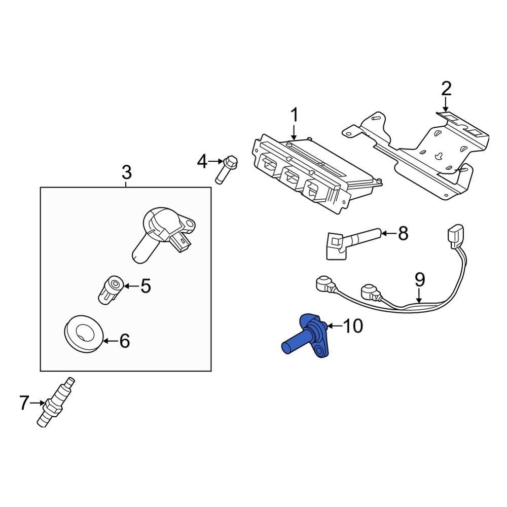 Ford OE AT4Z6B288A - Engine Camshaft Position Sensor