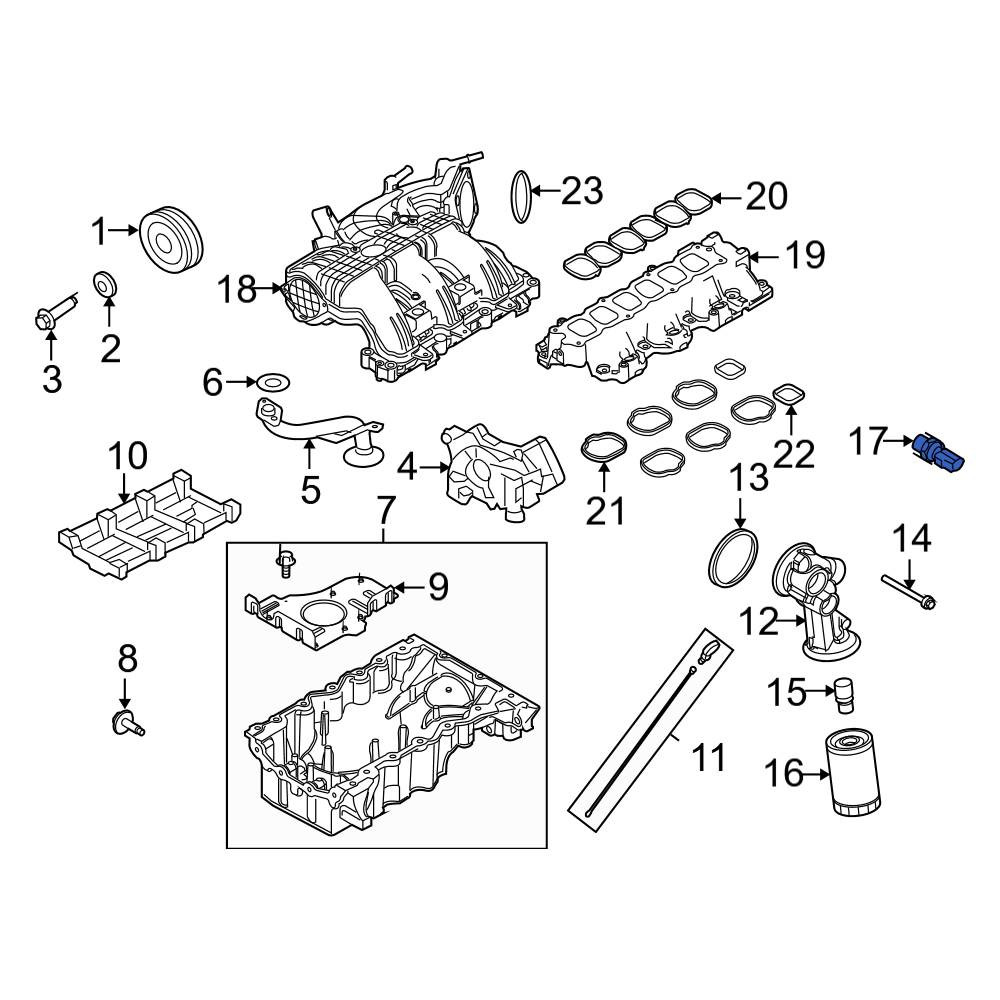 Ford OE GC3Z9278B - Engine Oil Pressure Switch