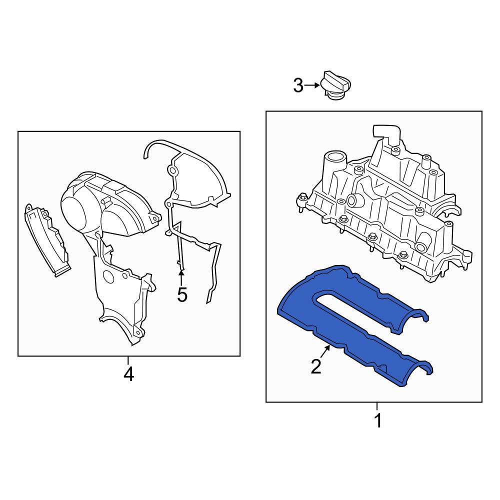 Ford OE DS7Z6584A - Engine Valve Cover Gasket