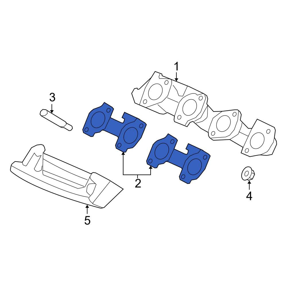 Ford OE 9L3Z9448A - Exhaust Manifold Gasket