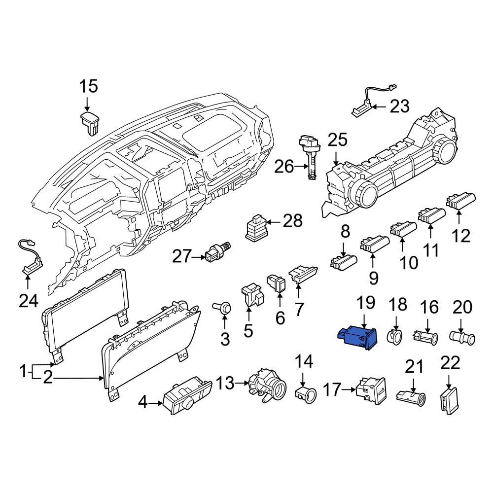 Ford OE GU5Z14526C - Multi-Purpose Fuse