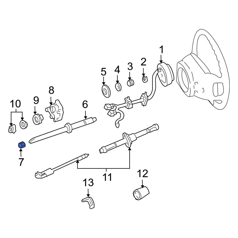 Ford OE F4DZ3517A - Steering Column Bearing
