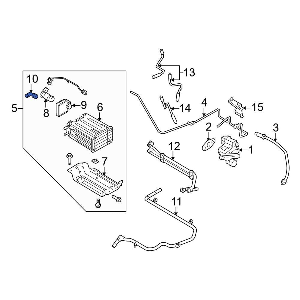 Ford OE 9L3Z9E629A - Evaporative Emissions System Lines