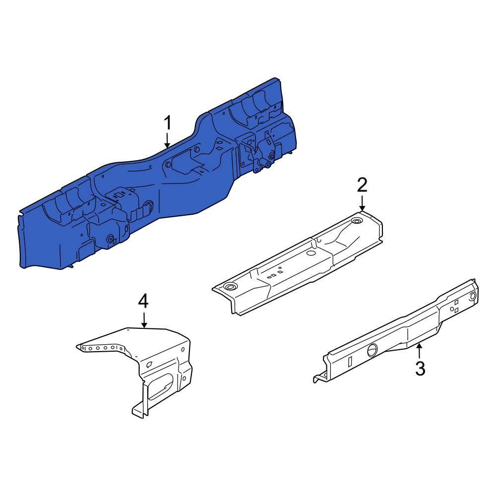 Ford OE 9T1Z17808A - Rear Rear Body Panel