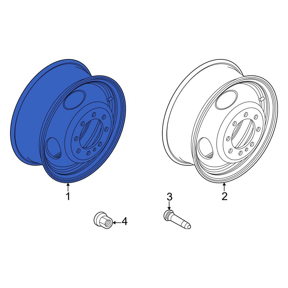 Ford OE 8C2Z1015G - Wheel