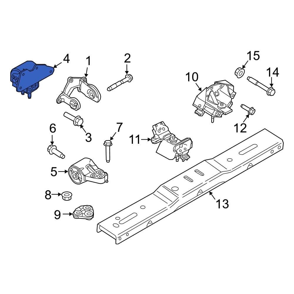 Ford OE DL3Z6038C - Right Engine Mount