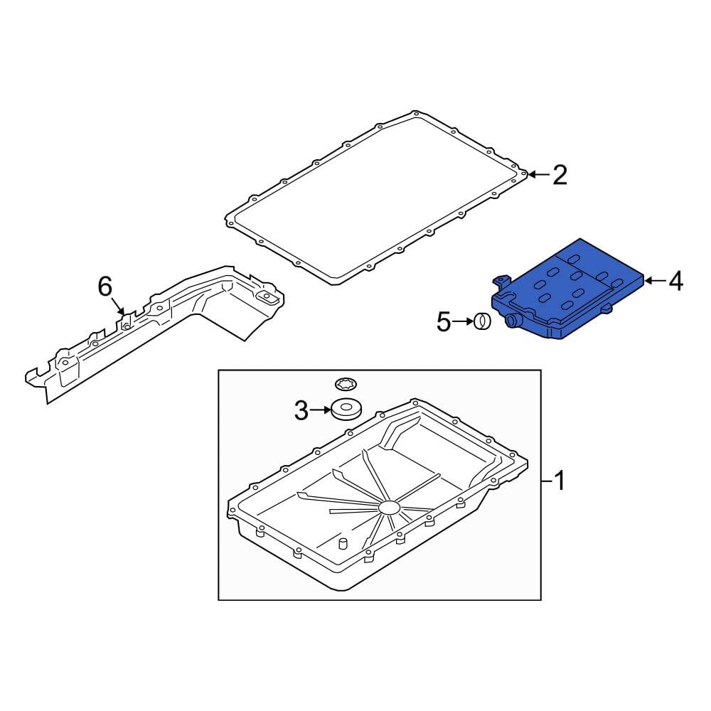 Ford OE HL3Z7A098A - Transmission Oil Filter